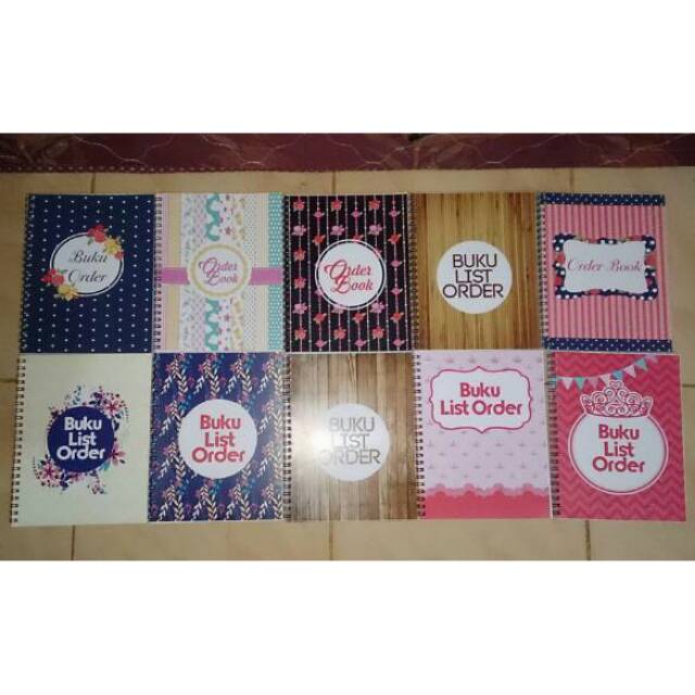 Jual Buku list order / buku order | Shopee Indonesia