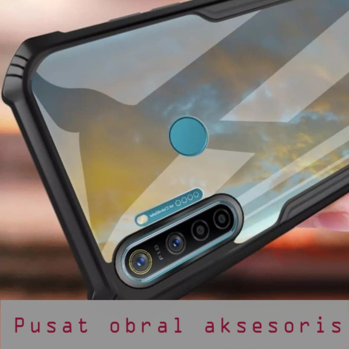 Jual Case Realme 5i Shockproof Armor Transparent Premium Hardcase CASE ...
