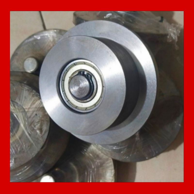 Jual Roda Lift Barang Premium Besi As Keras Rell UNP 80 x 40mm Siap ...