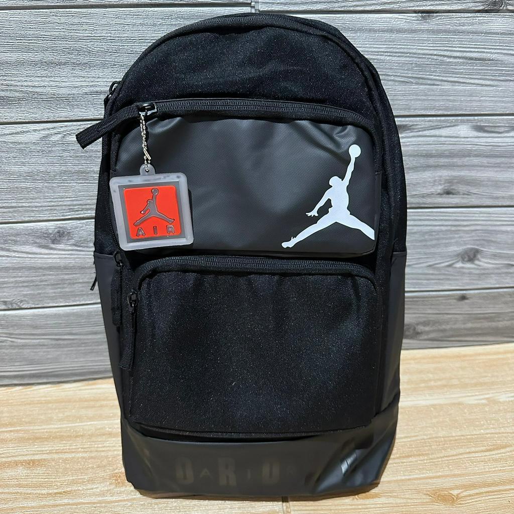Jual TAS RANSEL AIR JORDAN RETRON ESSENTIAL AGV ORIGINAL ABSTRACT GREY ...