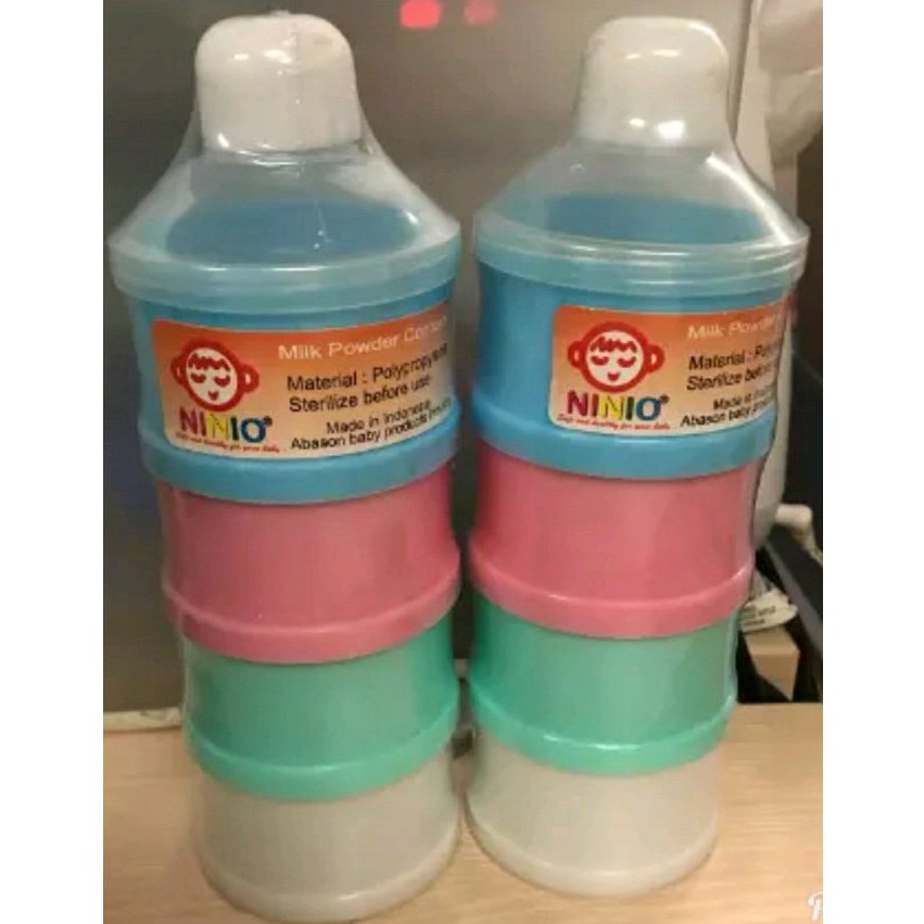 Jual Kontainer Susu Susun 4 Ninio Milk Powder Container Level 4 ...