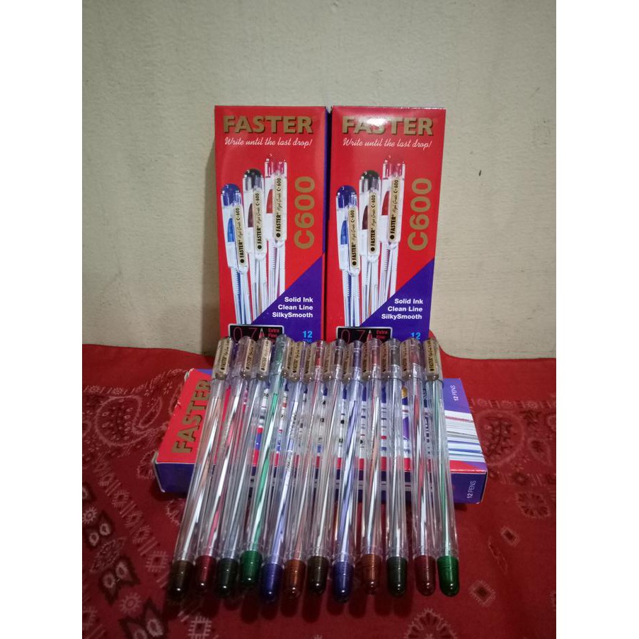 Jual Pen Faster C600 High Grade | Shopee Indonesia