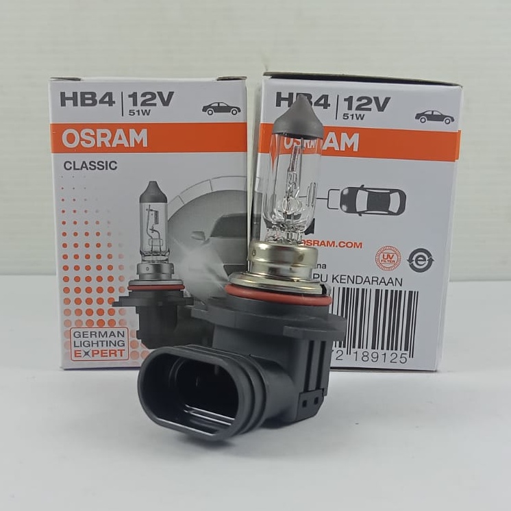 Jual HB4 12V 51W 9006 Osram Bohlam Lampu Foglam Headlamp Fog Lamp ORIGINAL | Shopee Indonesia