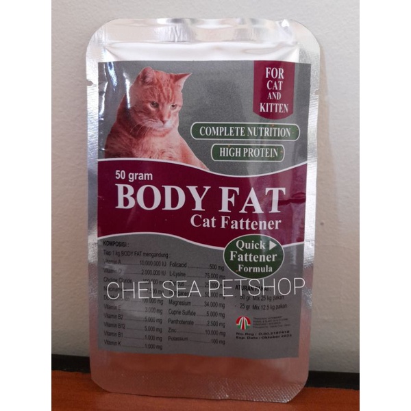 Jual Body Fat Cat 50gr | Shopee Indonesia