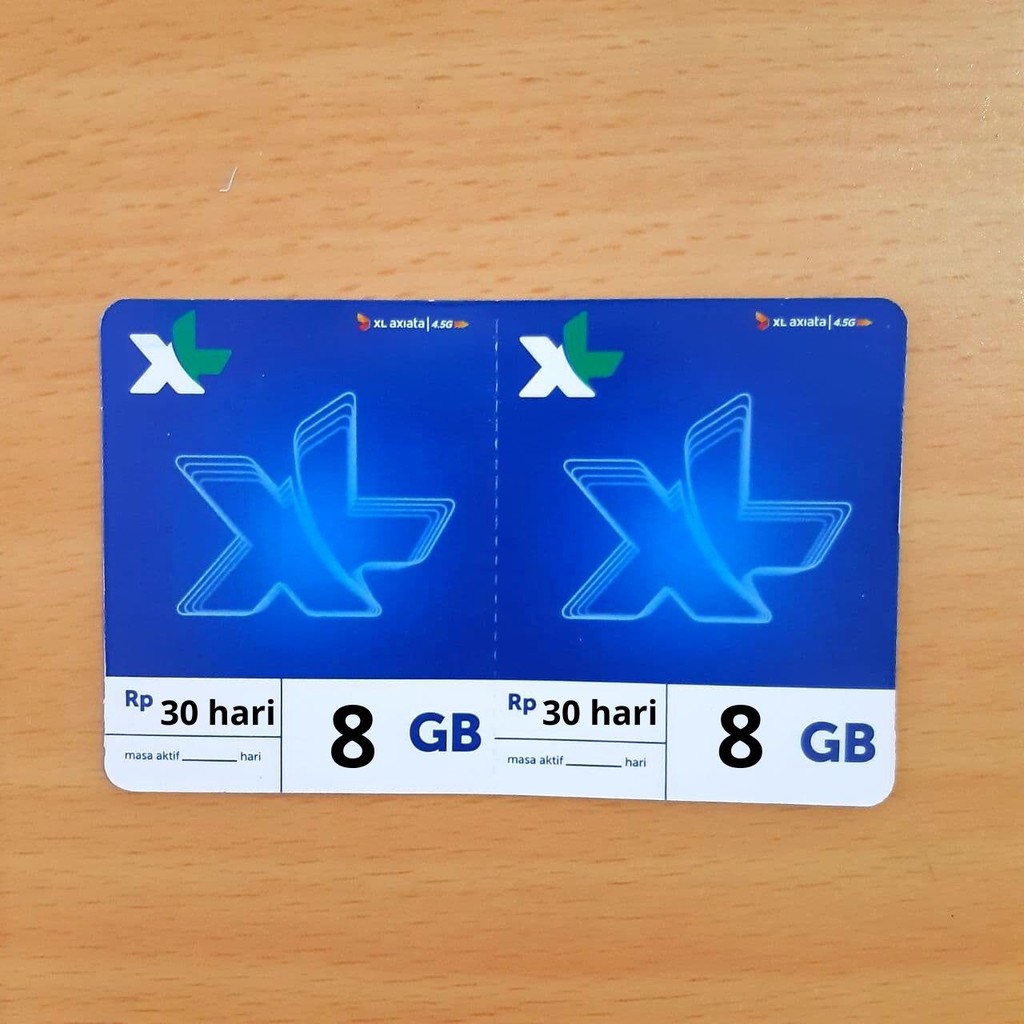 Jual VOUCHER KUOTA INTERNET XL HOTROD 8GB 30H | Shopee Indonesia