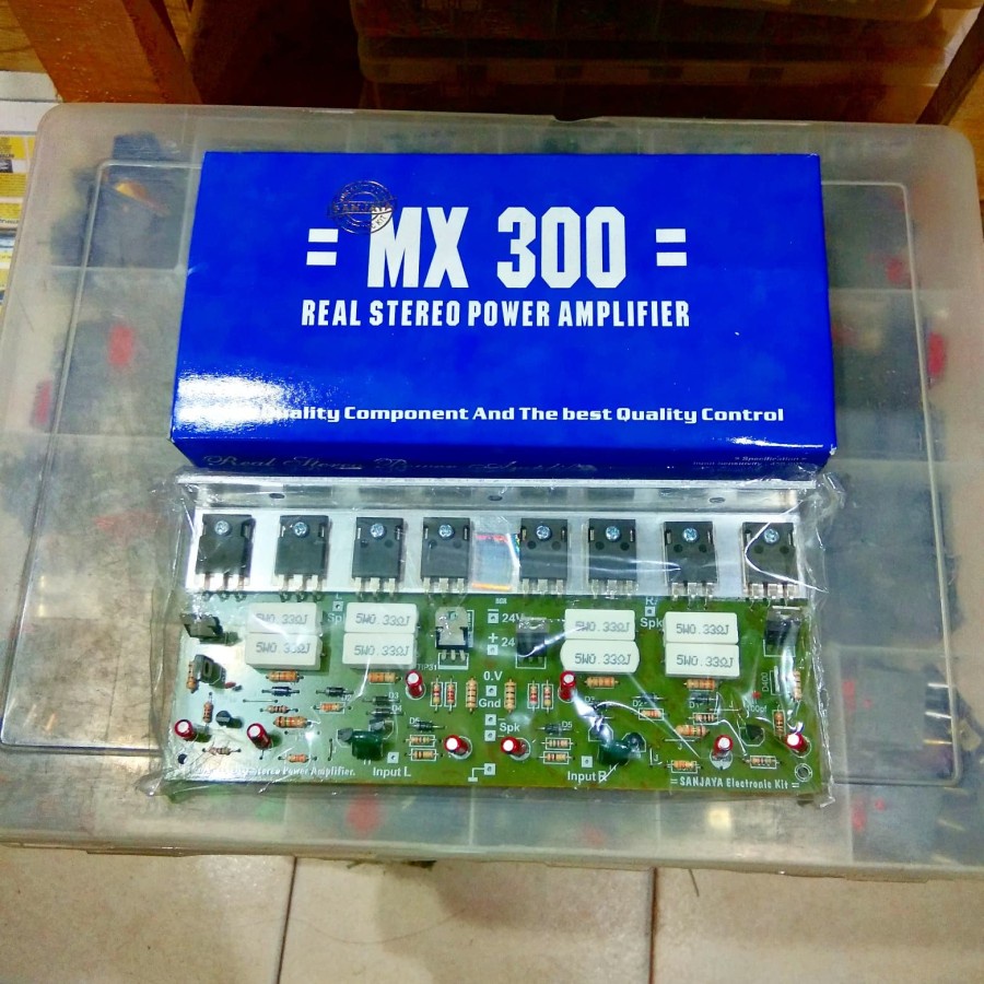 Jual Kit Power Amplifier Stereo MX300 BELL MX 300 BGR | Shopee Indonesia