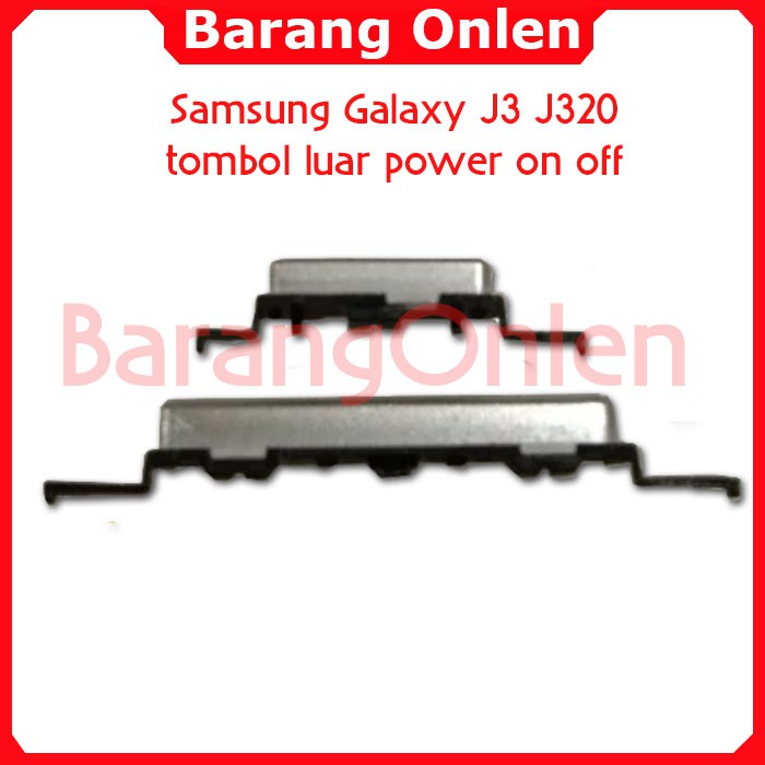 Jual Samsung J3 J320 tombol luar power on off volume button | Shopee ...
