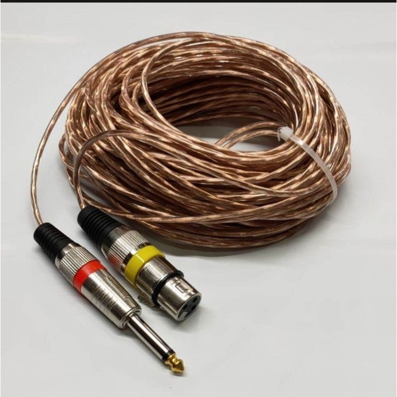 Jual kabel mic kecil stereo panjang 10 meter kabel head makita siap ...