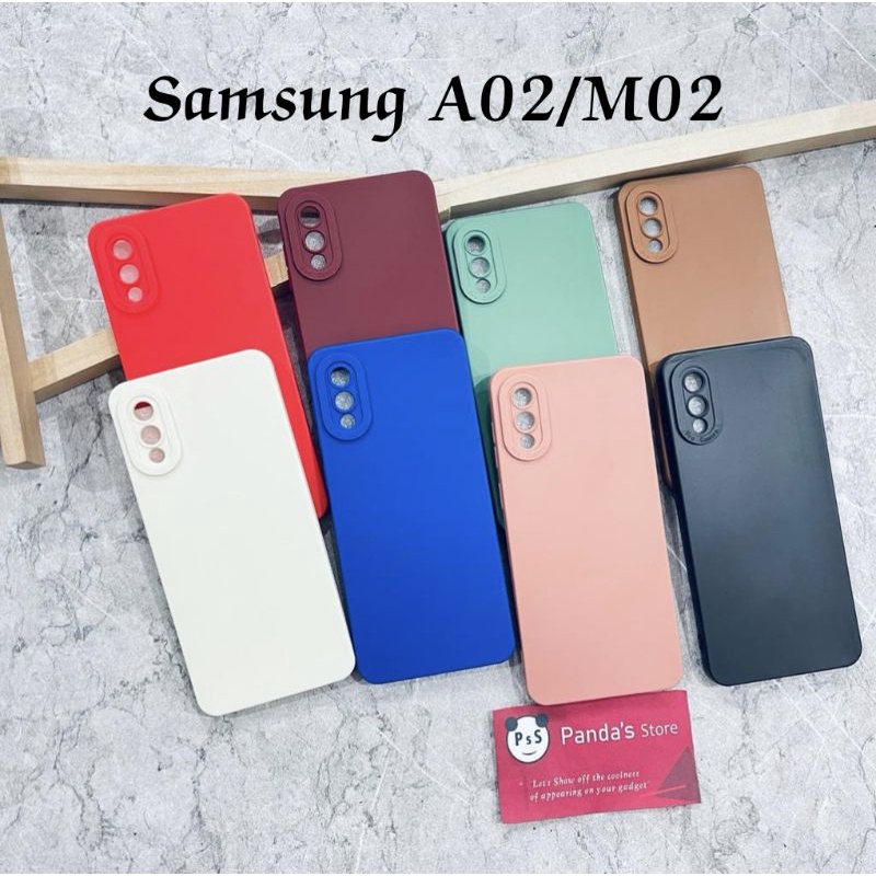 Jual Softcase Pro Camera Samsung A02, M02 Candy Case Full Color 3D ...