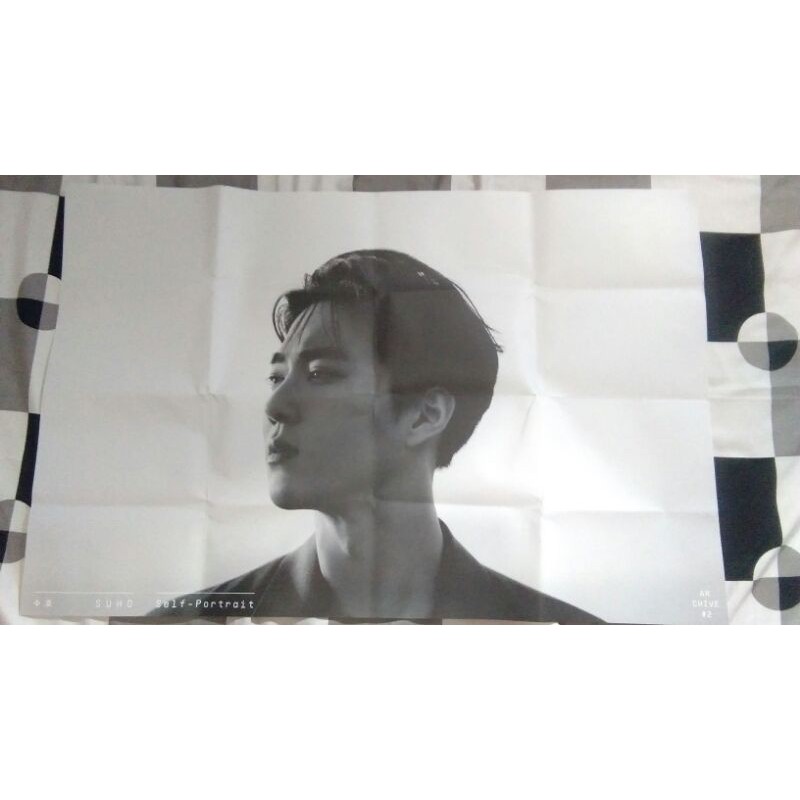 Jual Poster Official THE 1ST MINI ALBUM SUHO-SELF PORTRAIT ARCHIVE #2 ...