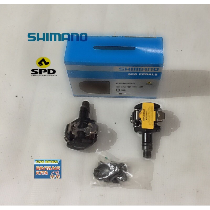 Jual PEDAL CLEAT SHIMANO PD-M505 | Shopee Indonesia