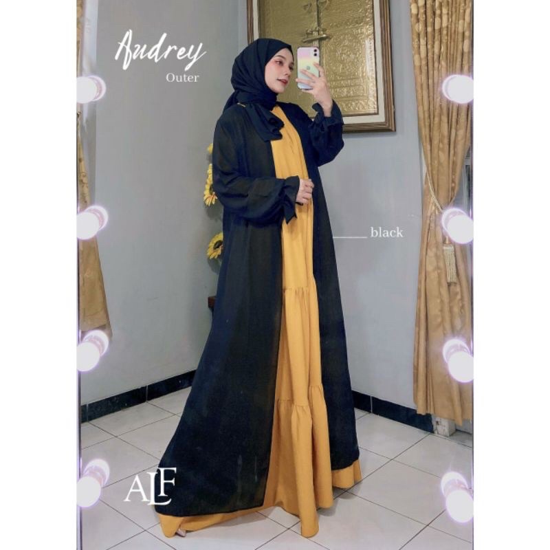 Jual (COD) Outer sifon polos | Outer ceruty babydoll | outer cardigan ...