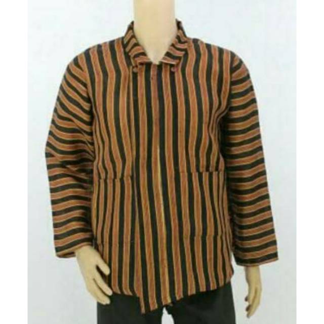 Jual Surjan dan kebaya Lurik Dewasa / Baju Adat Jawa Dewasa | Shopee Indonesia
