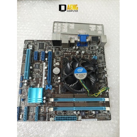 Jual Motherboard Mainboard Mobo Pc Merk Asus P8H61-M PRO Paket Prosesor ...