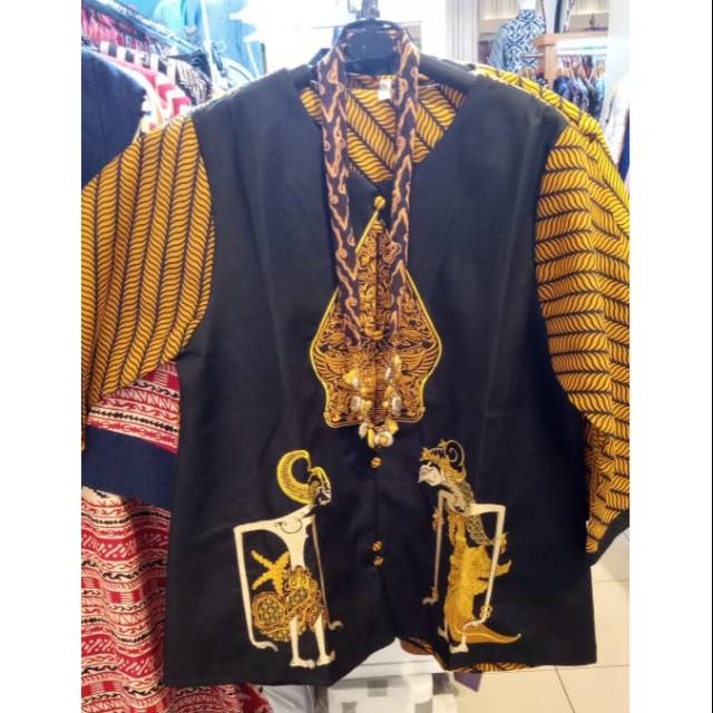 Jual Baju batik wayang bordir | Shopee Indonesia