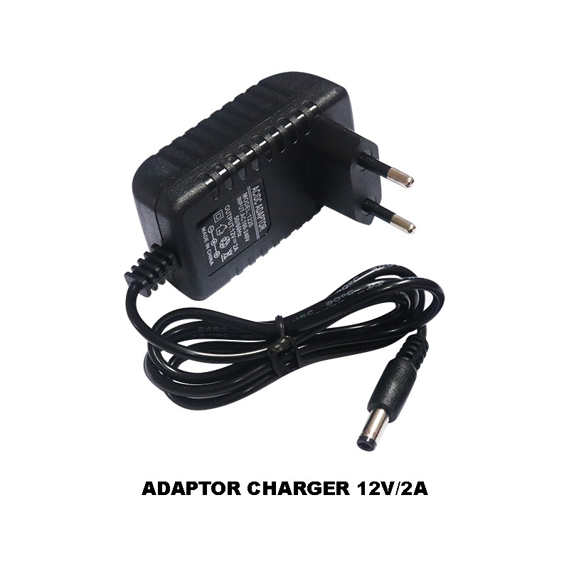 Jual EELIC ADT-2A AC-DC adaptor charger baterai cctv lampu strip light ...