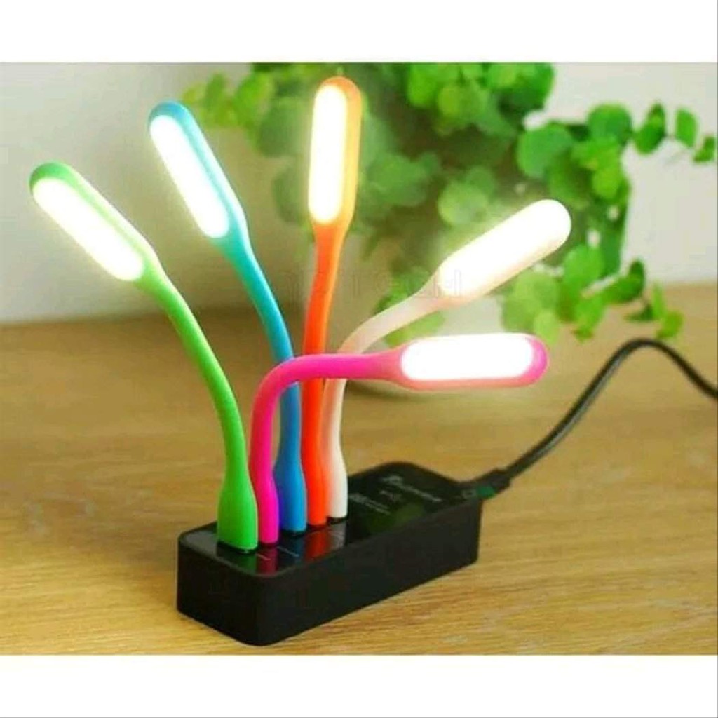 Jual LAMPU PORTABLE USB LED POWER BANK TERANG LED SIKAT MEJA BELAJAR ...
