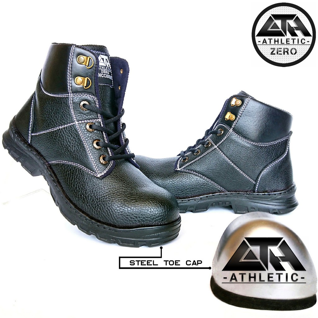 Jual Sepatu Safety Boots Pria Original Septy Ujung Besi Kerja Proyek ...