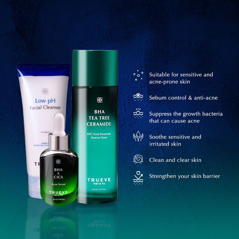 Jual [READY] Trueve Acne Focus Treatment Package Serum Acne Care & B2C ...