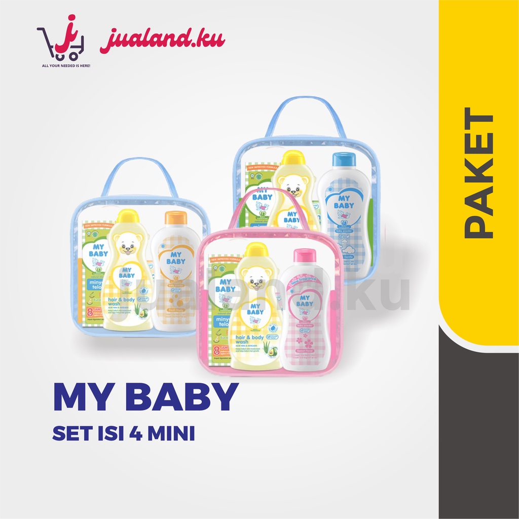 Jual My Baby Gift Set Mini / Travel Pack isi 4 pcs | Shopee Indonesia