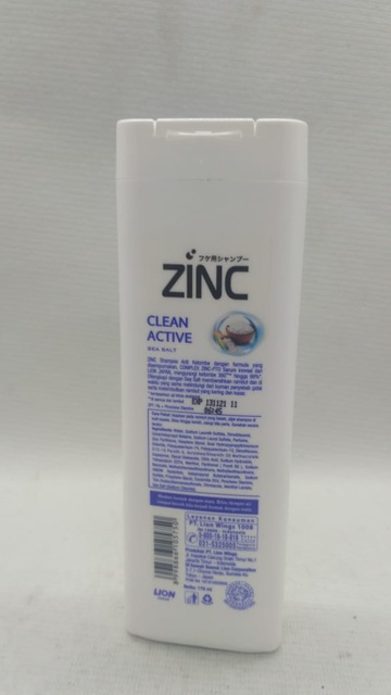 Jual Zinc Shampoo Clean Active Botol 170 ml | Shopee Indonesia