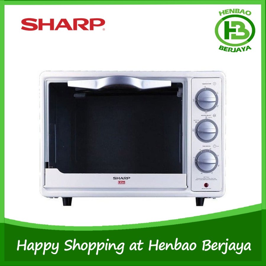 Jual Sharp Oven Toaster Listrik 18 Liter EO18LW Grill Bake Roast EO ...