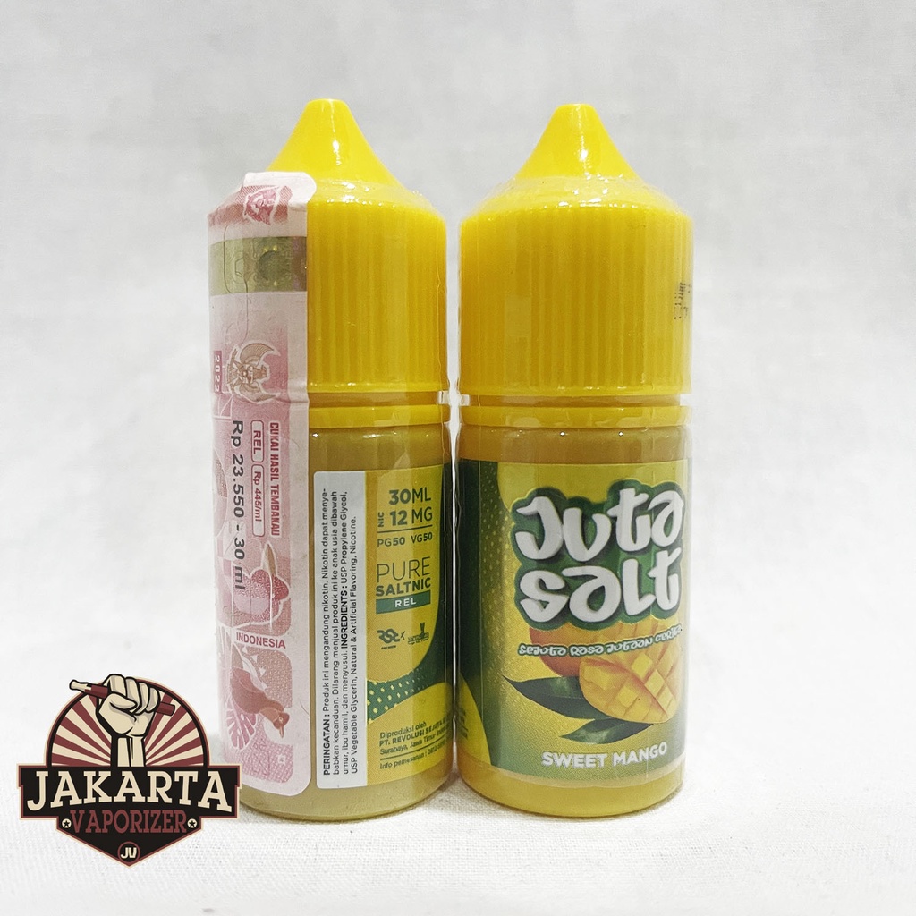 Jual [SALT] JUTA JUICE SWEET MANGO SALTNIC 30ML 12MG 35MG BY RSR BREW X ...
