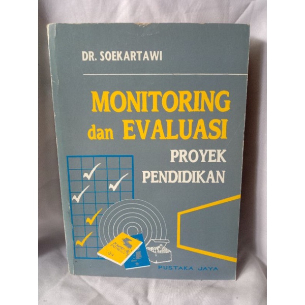 Jual MONITORING DAN EVALUASI PROYEK PENDIDIKAN OLEH DR.SOEKARTAWI | Shopee Indonesia