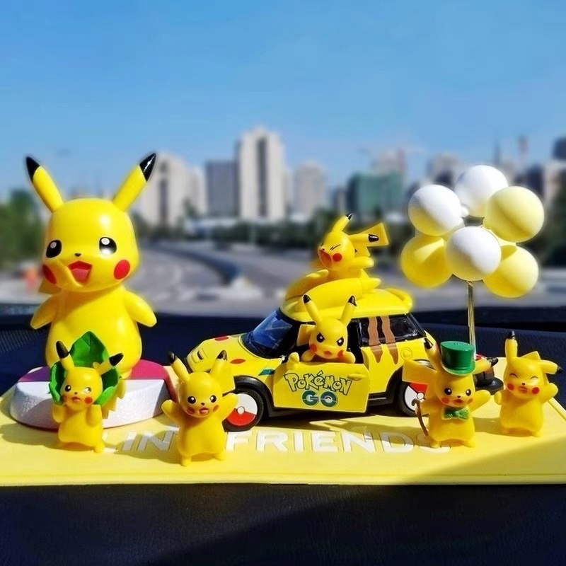 Jual hiasan dashboard mobil pikachu satuan Boneka satuan Pajangan ...