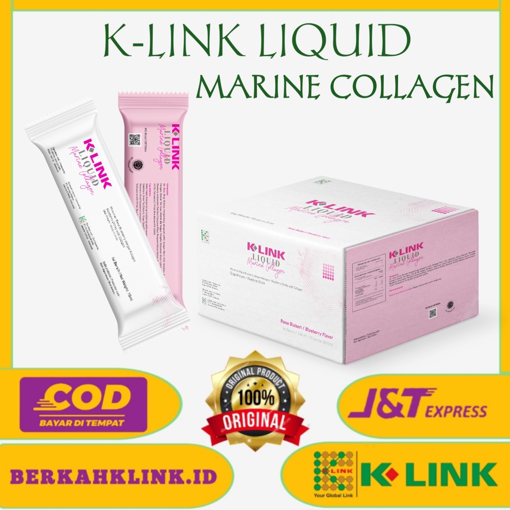 Jual KLINK LIQUID MARINE COLLAGEN ORIGINAL KLINK | Shopee Indonesia