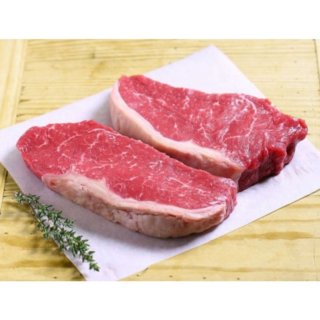 Jual Daging Sapi Import AUS Sirloin Steak - 200 GRAM - READY STOCK ...