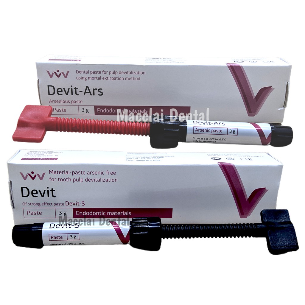 Jual DEVIT DEVITALISASI ARSEN / NON ARSEN PULPA / DEPULPIN / DEVITEC ...
