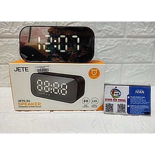 Jual SPEAKER JAM DIGITAL JETE | Shopee Indonesia