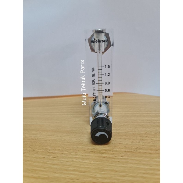 Jual Rotameter / Flow Meter udara / Gas / Air 0.1 - 1.5 NL / Min ...