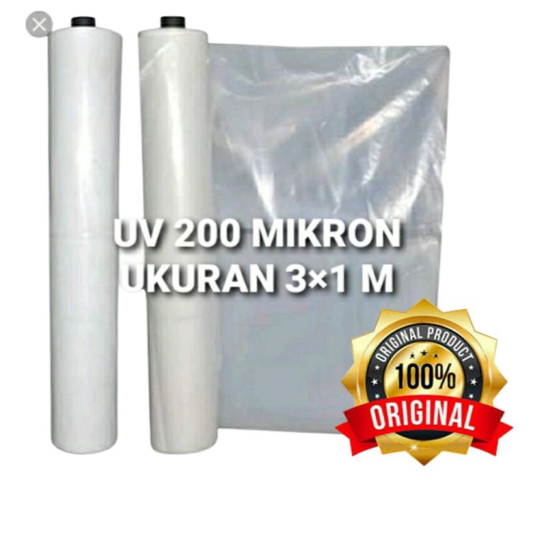 Jual Plastik Uv Lebar 3 Meter 200 Mikron | Shopee Indonesia