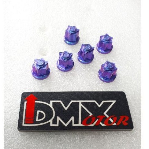 Jual Mur topi M8 Nut M8 Mur 12 titanium original grade 5 | Shopee Indonesia