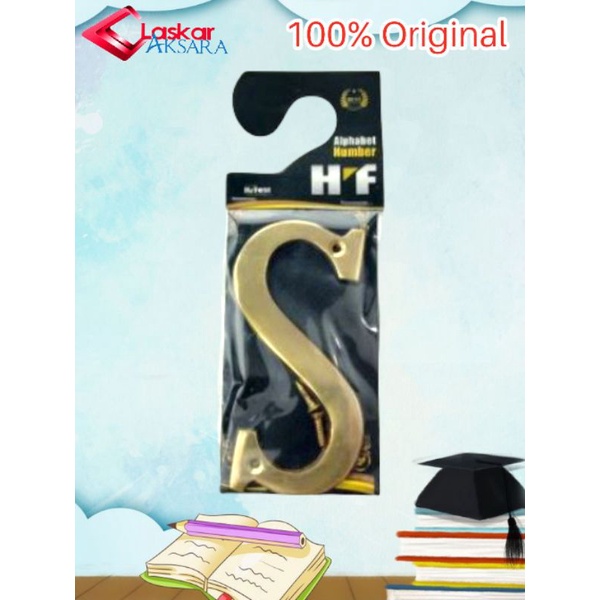 Jual [ variasi ] Huruf A - Z & Garis Miring (/) | Huruf Kuningan Untuk ...