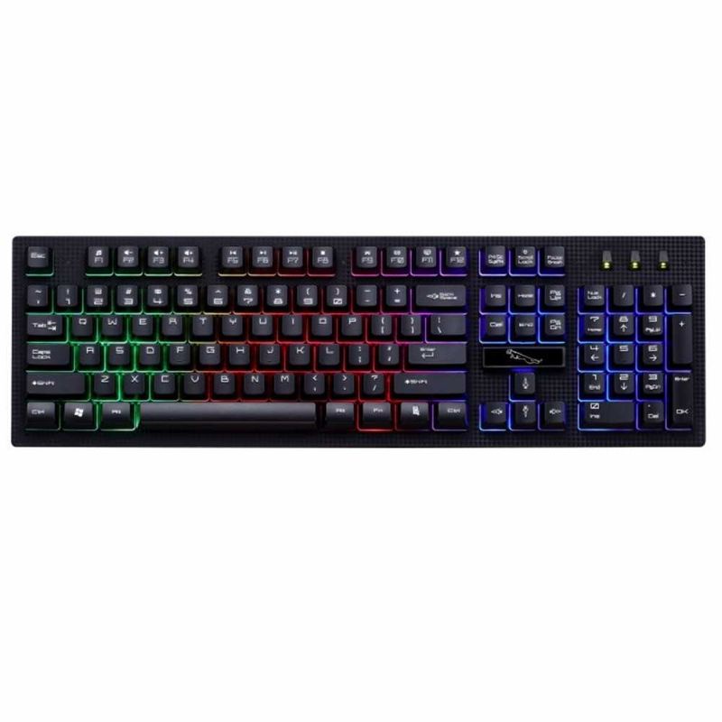 Jual Keyboard Gaming Leopard G20 LED RGB | Shopee Indonesia