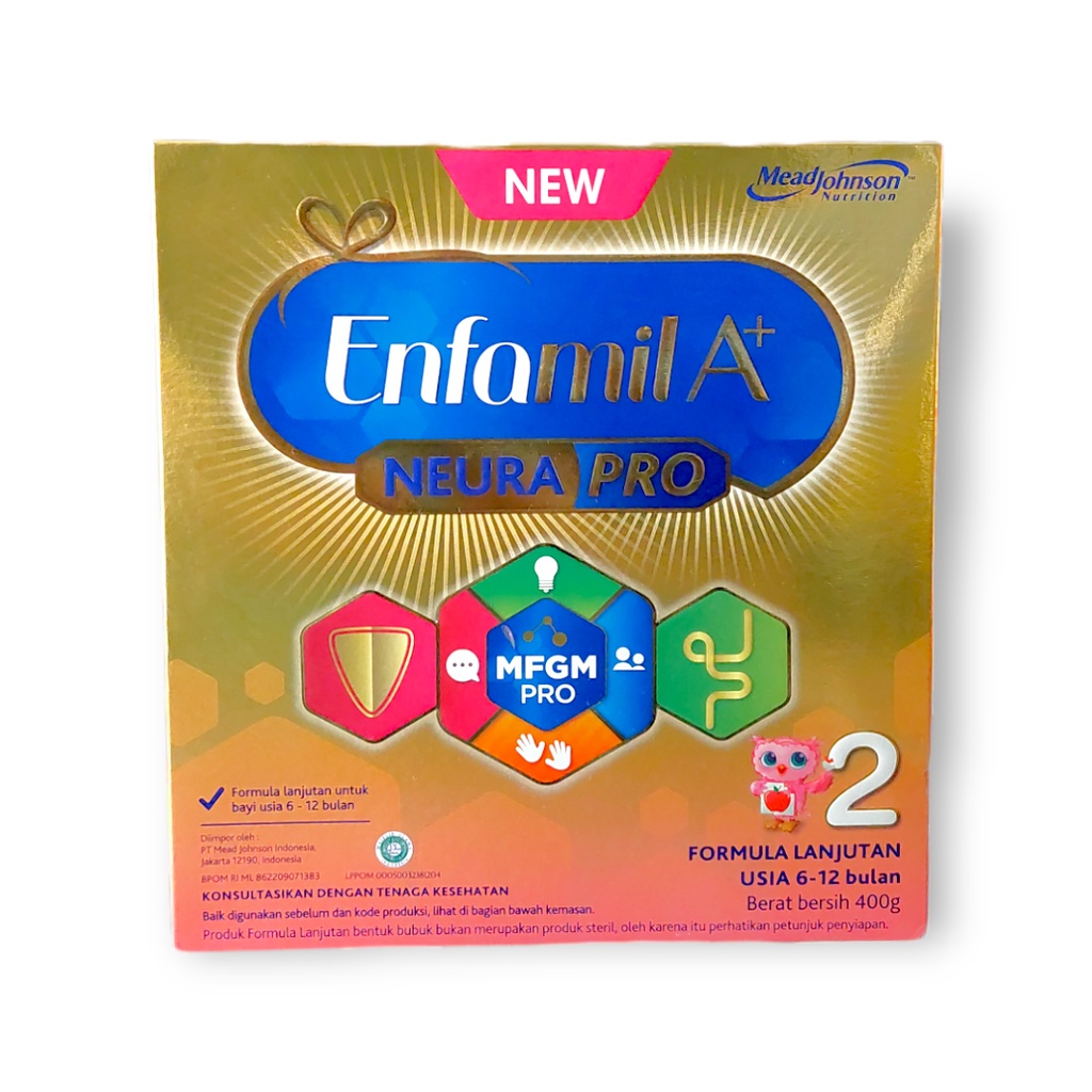 Jual Susu Enfamil A+ 2 NeuraPRO MFGM 400gr | Shopee Indonesia