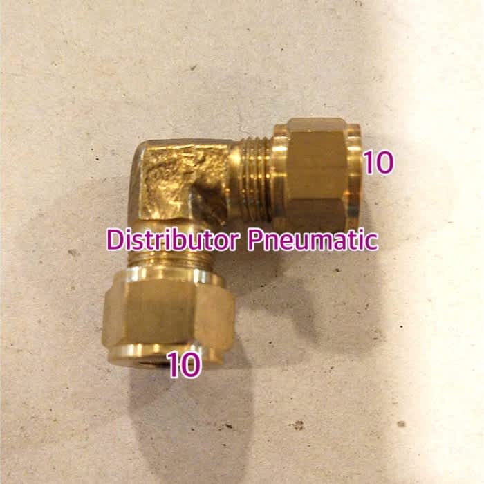 Jual Elbow union 10mm x 10mm BRASS | Shopee Indonesia