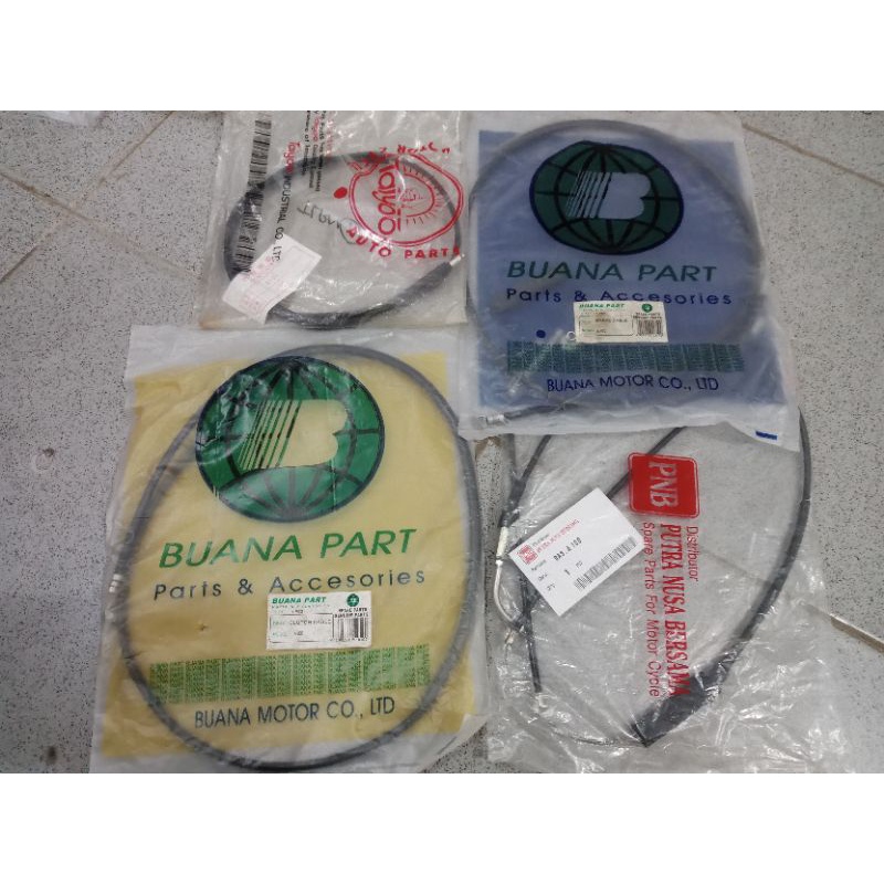 Jual paket komplit kabel tali gas kopling rem dan choke suzuki A100 A-100 | Shopee Indonesia