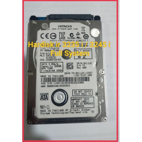 Jual Hardisk IR 3225 / ir 3230 / ir 3235 / ir 3245 i Full System ...