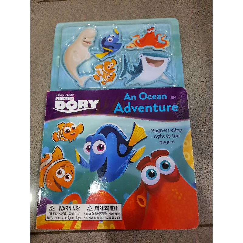 Jual Finding nemo busy book/magnetic book/buku edukasi anak balita ...