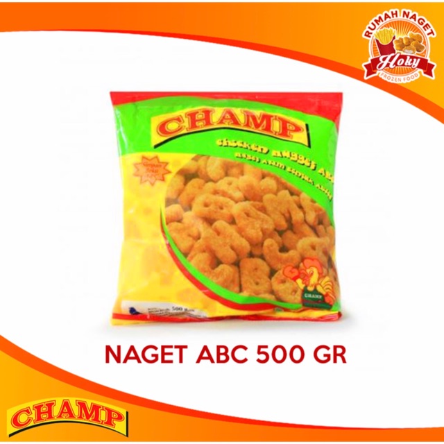 Jual Champ Chicken Nugget ABC 500 gr | Shopee Indonesia