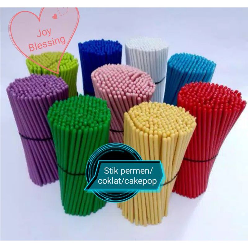 Jual MURAH! STIK PERMEN LOLIPOP per 10 pcs / STIK COKLAT | Shopee Indonesia