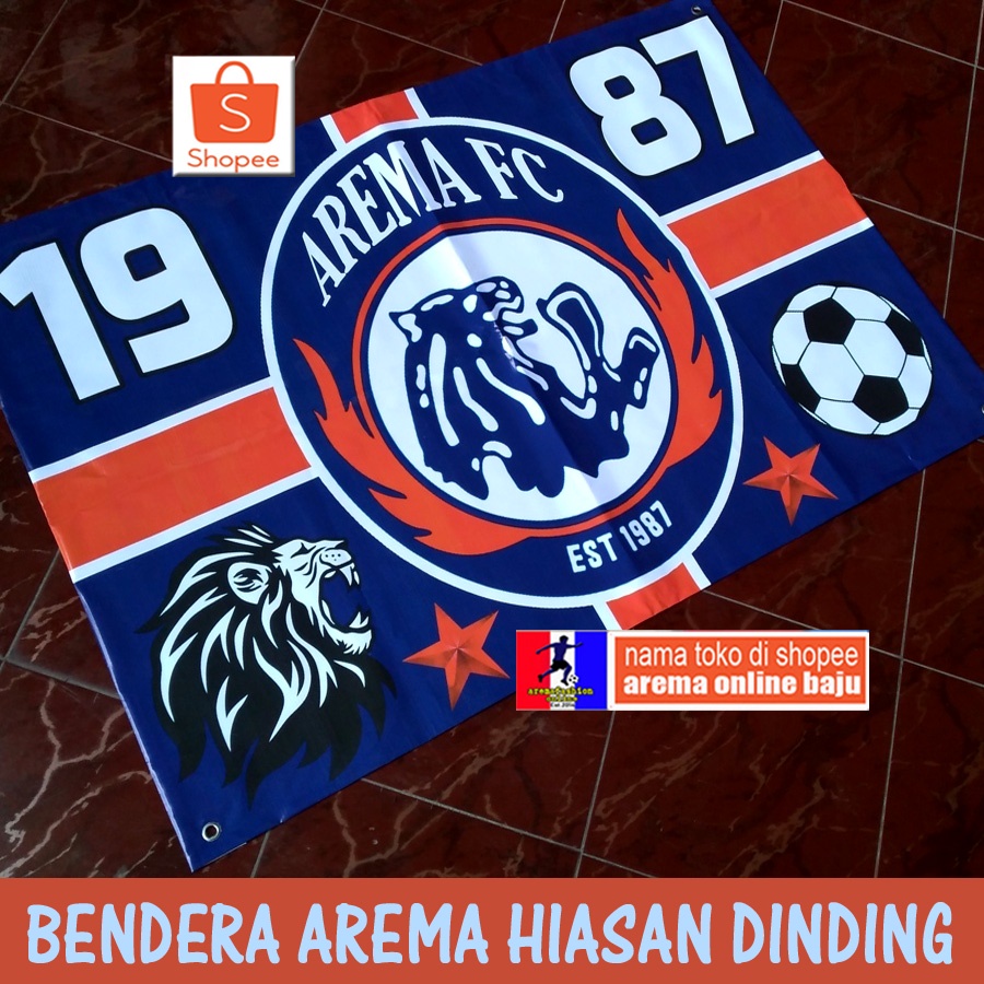 Jual BENDERA AREMA MODEL HIASAN DINDING SINGA EDAN 1987 - AREMA ONLINE ...
