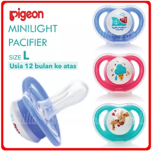 Jual Pigeon Silicone Pacifier Step 3 | Shopee Indonesia