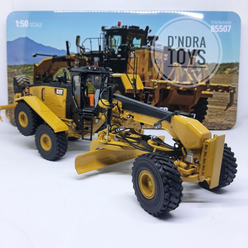 Jual Diecast Masters CAT 16M3 MOTOR GRADER Miniatur Alat Berat ...