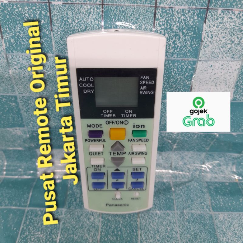 Jual REMOTE REMOT AC PANASONIK A75C2600 MODE ION ORIGINAL PABRIK | Shopee Indonesia