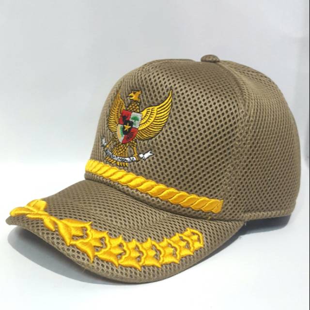 Jual TOPI GARUDA KEKY DOUBLE MESH, TOPI PNS, TOPI DINAS,TOPI LAPANGAN ...